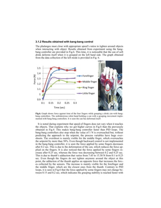 Implementation of PID, Bang–Bang and Backstepping Controllers on 3D Printed Ambidextrous Robot ...