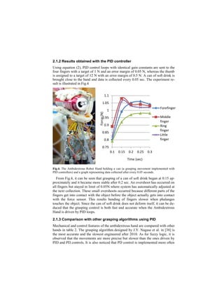 Implementation of PID, Bang–Bang and Backstepping Controllers on 3D Printed Ambidextrous Robot ...