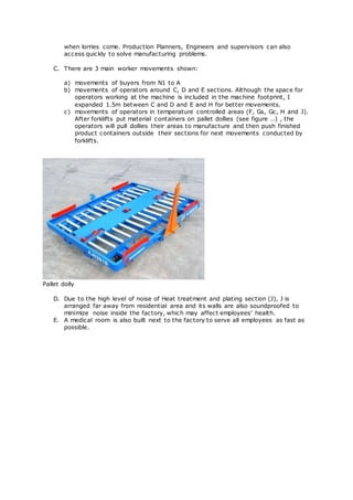 Plant design description for a can opener factory | DOCX