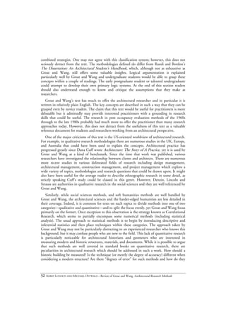 Architectural Research Methods Fulltext | PDF