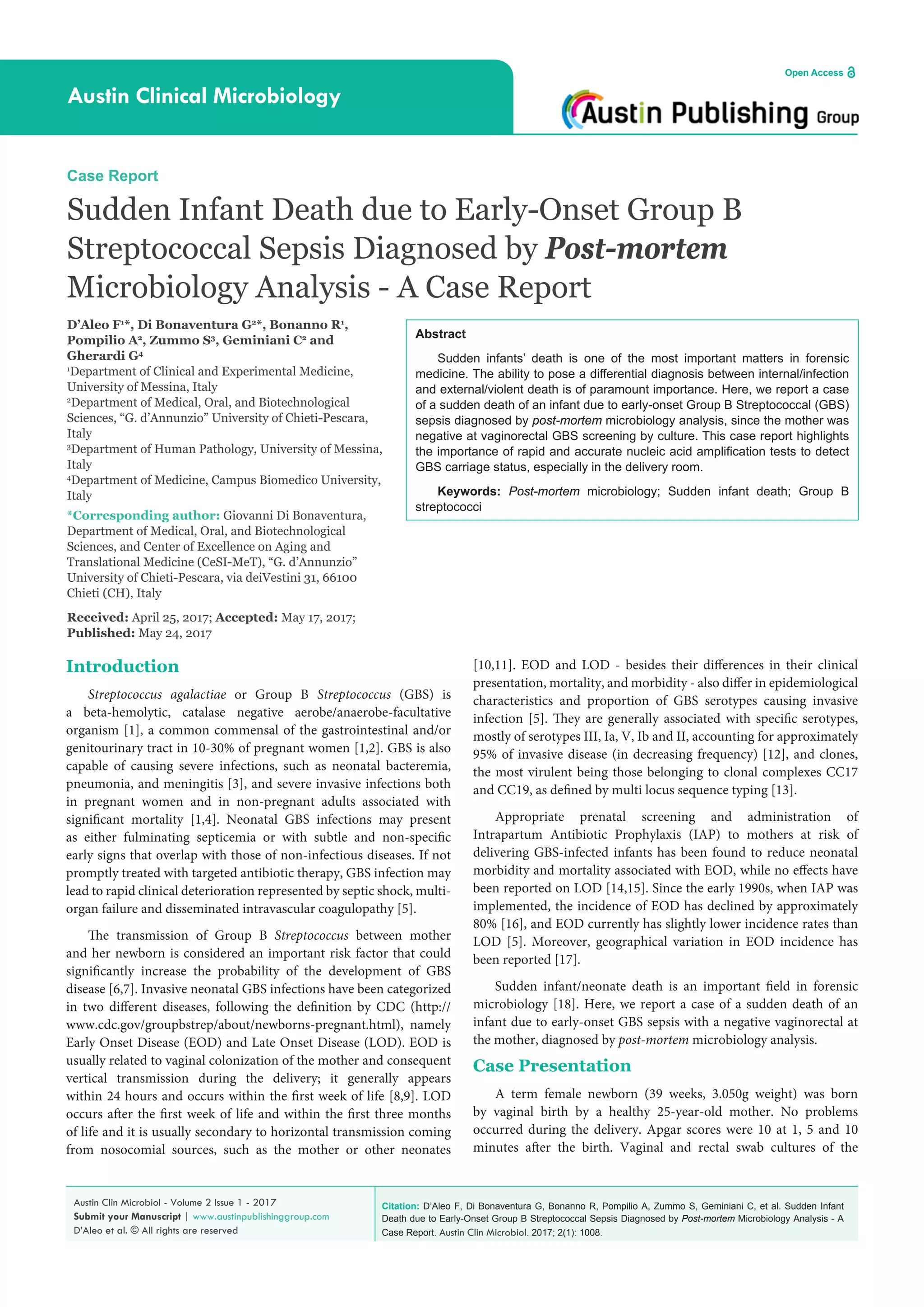 Austin Clinical Microbiology | PDF