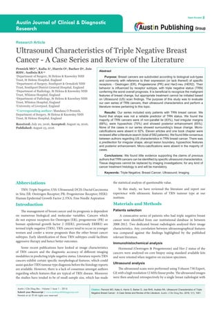 Austin Journal of Clinical & Diagnostic Research | PDF