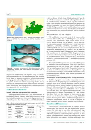 Austin Journal of Proteomics, Bioinformatics & Genomics | PDF | Fish ...