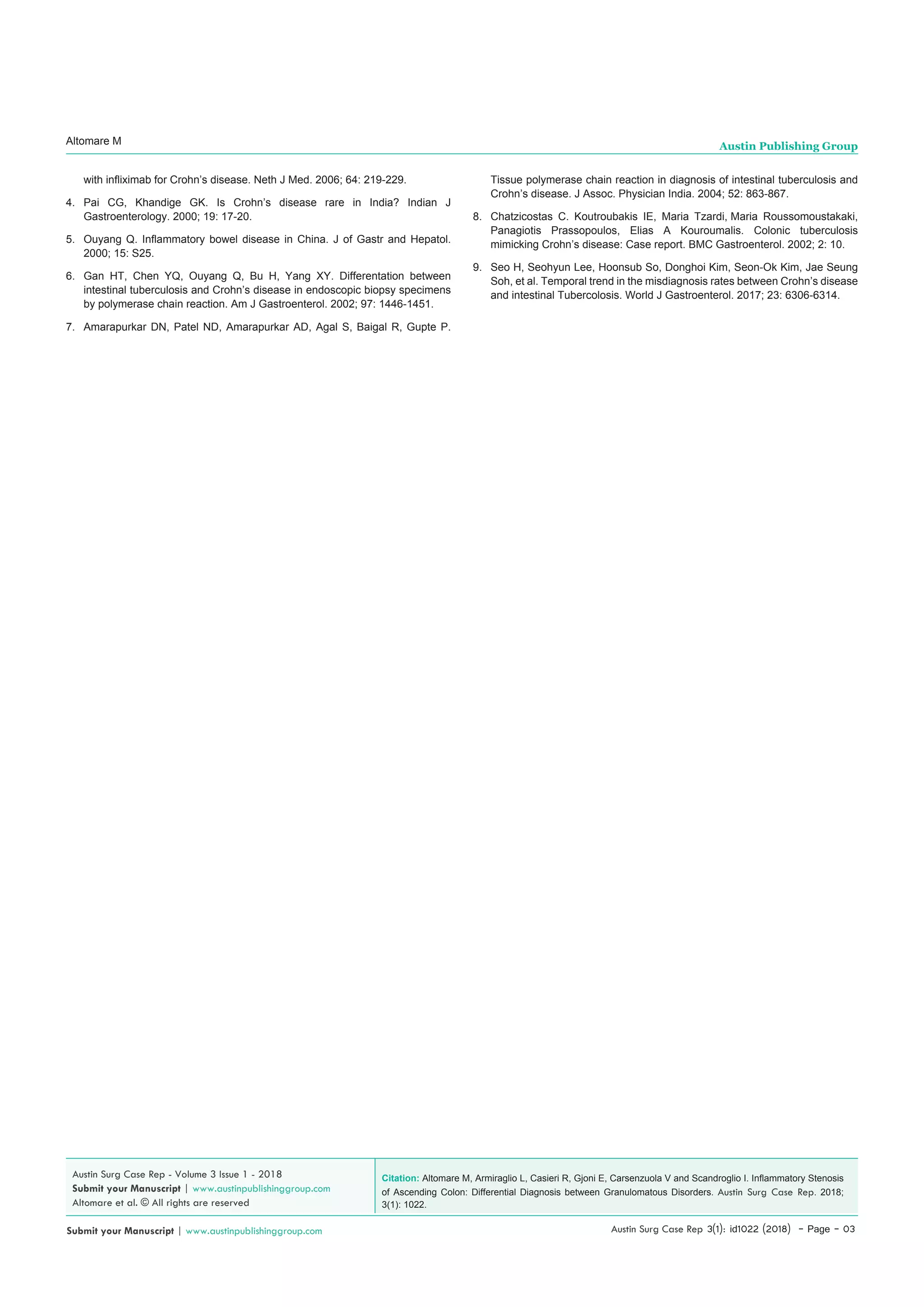 Austin Surgery Case Reports | PDF