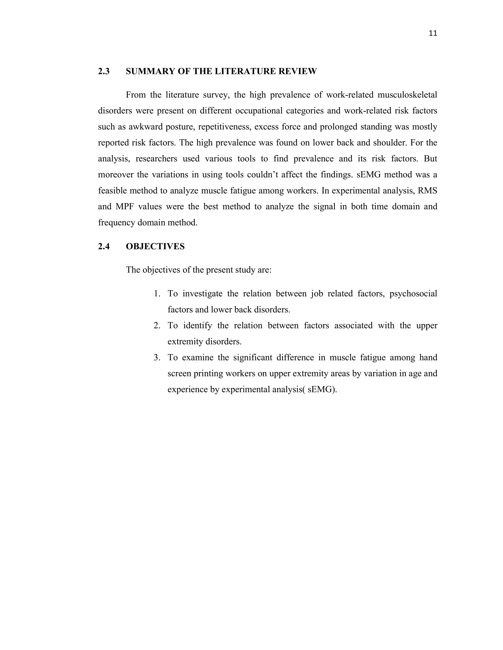 PG Thesis Sample | PDF