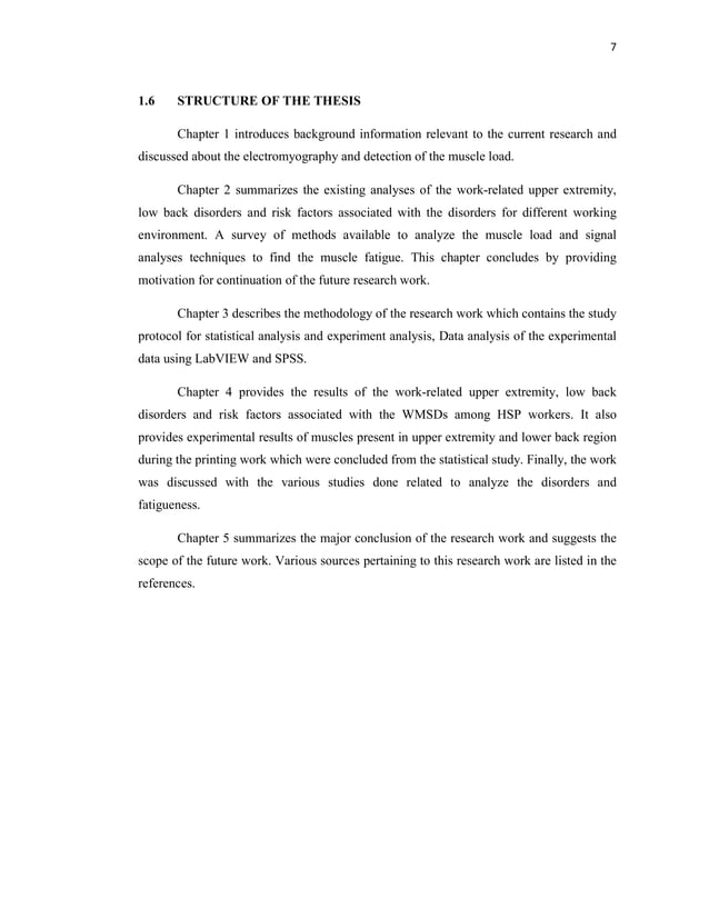 PG Thesis Sample | PDF