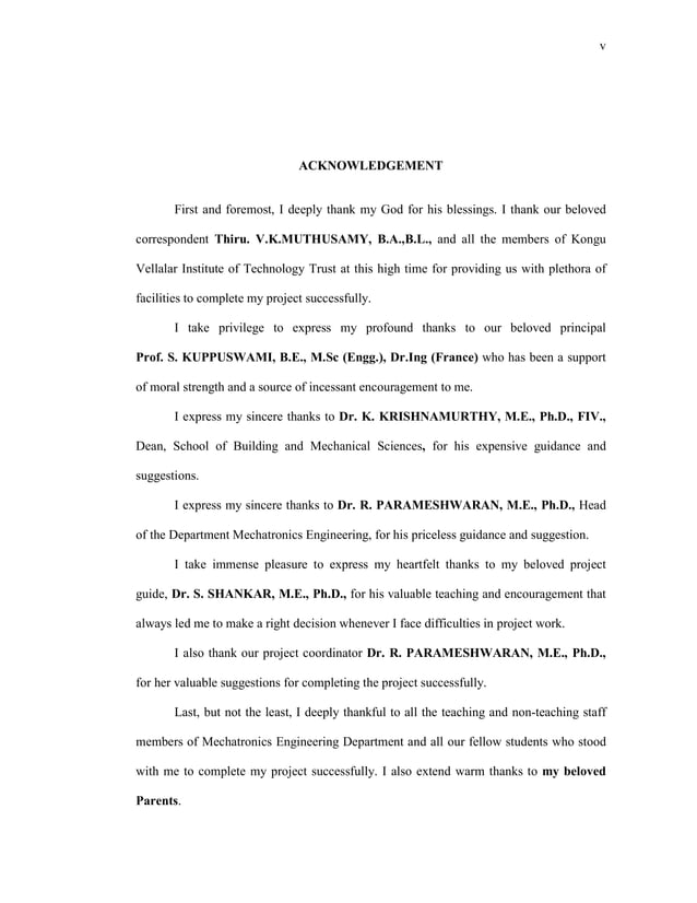 PG Thesis Sample | PDF