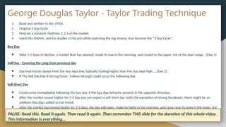 Full Trading System for 3 pushes in the market | PPTX