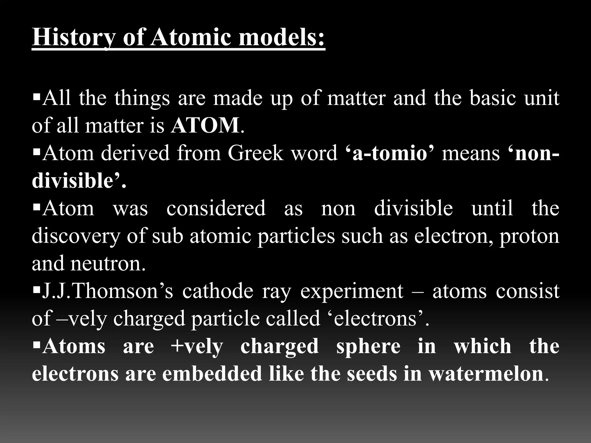 Quantum mechanical model of atom | PPTX