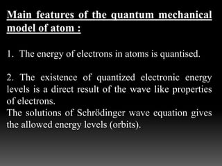 Wave Mechanical Model