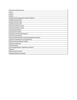Full us fda approved drug list | PDF