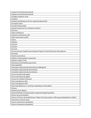 Full us fda approved drug list | PDF