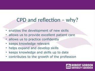 Full version Importance of reflection to practice.pptx