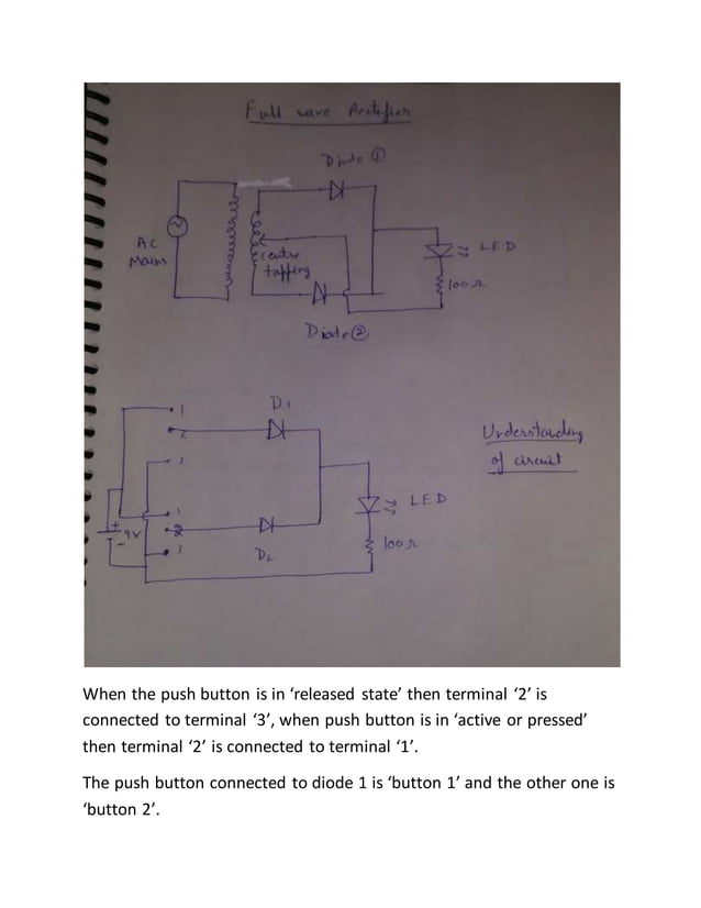 Full wave rectifier | DOCX | Operating Systems | Computer Software and Applications
