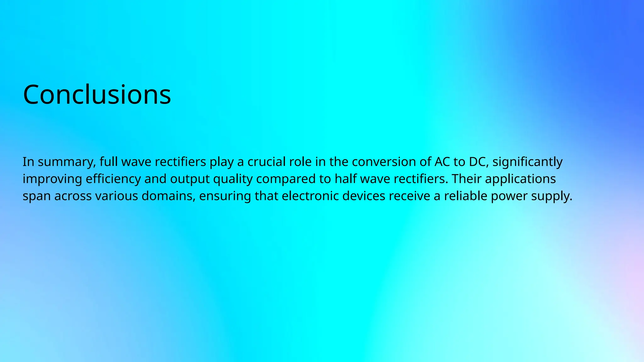 Full Wave Rectifier (1).pptx its theory advantages and disadvantages | PPTX