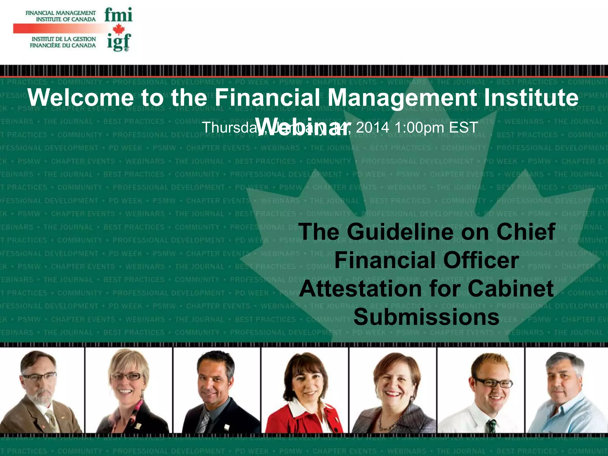 Chief Financial Officer Attestation | PPTX