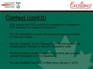 Chief Financial Officer Attestation | PPTX