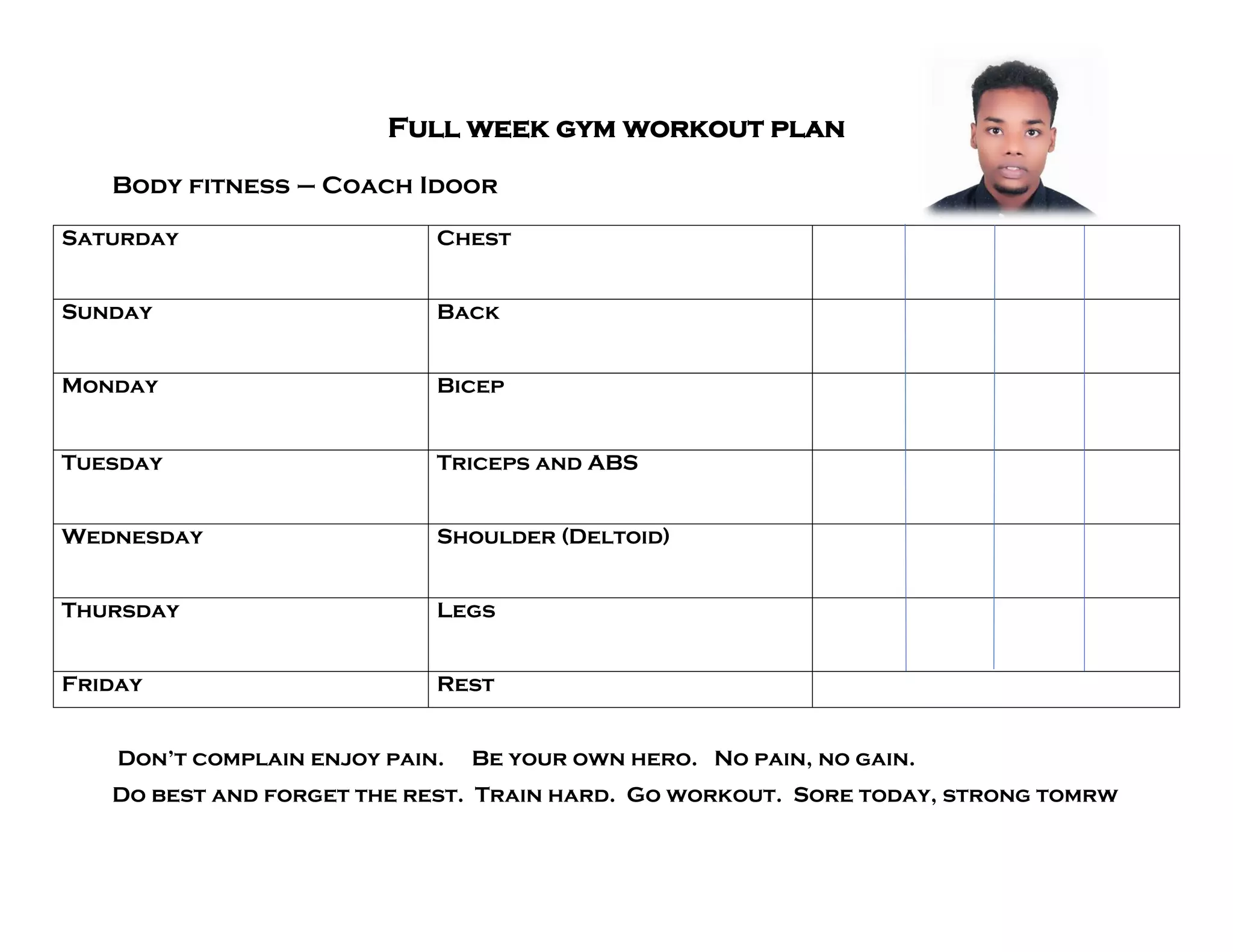 Full week gym workout plan.pdf