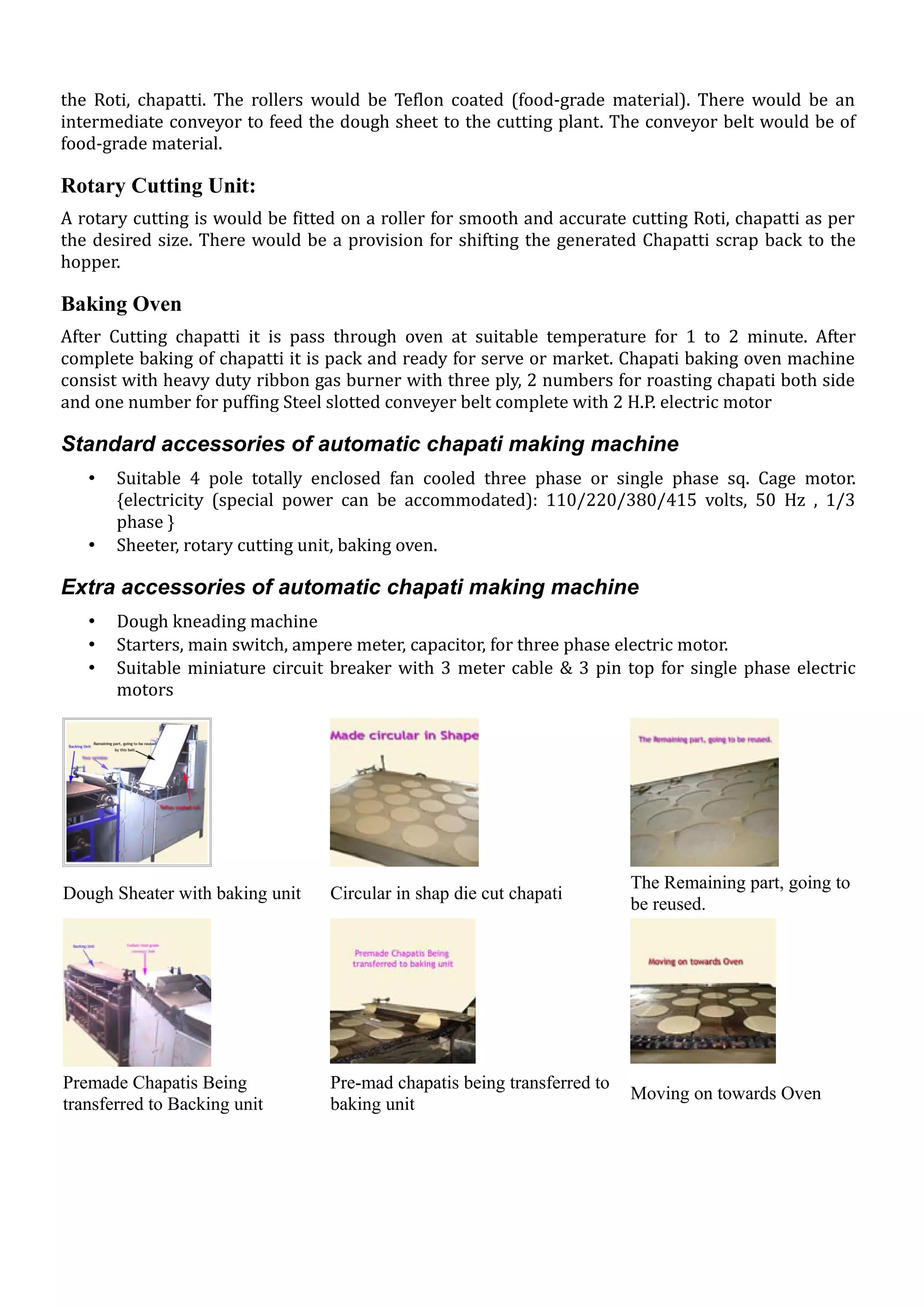 Fully automatic-chapati-machine | PDF