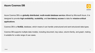 Fully-managed Cloud-native Databases: The path to indefinite scale ...