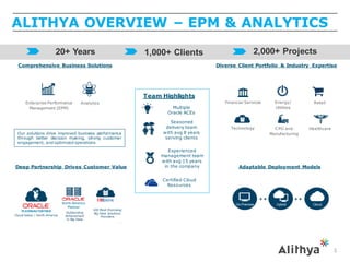 Secrets of an EPM Cloud Solution - How to Deliver Superior Profit ...