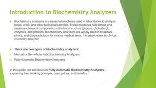 Fully Automatic Biochemistry Analyzers Explained.pdf