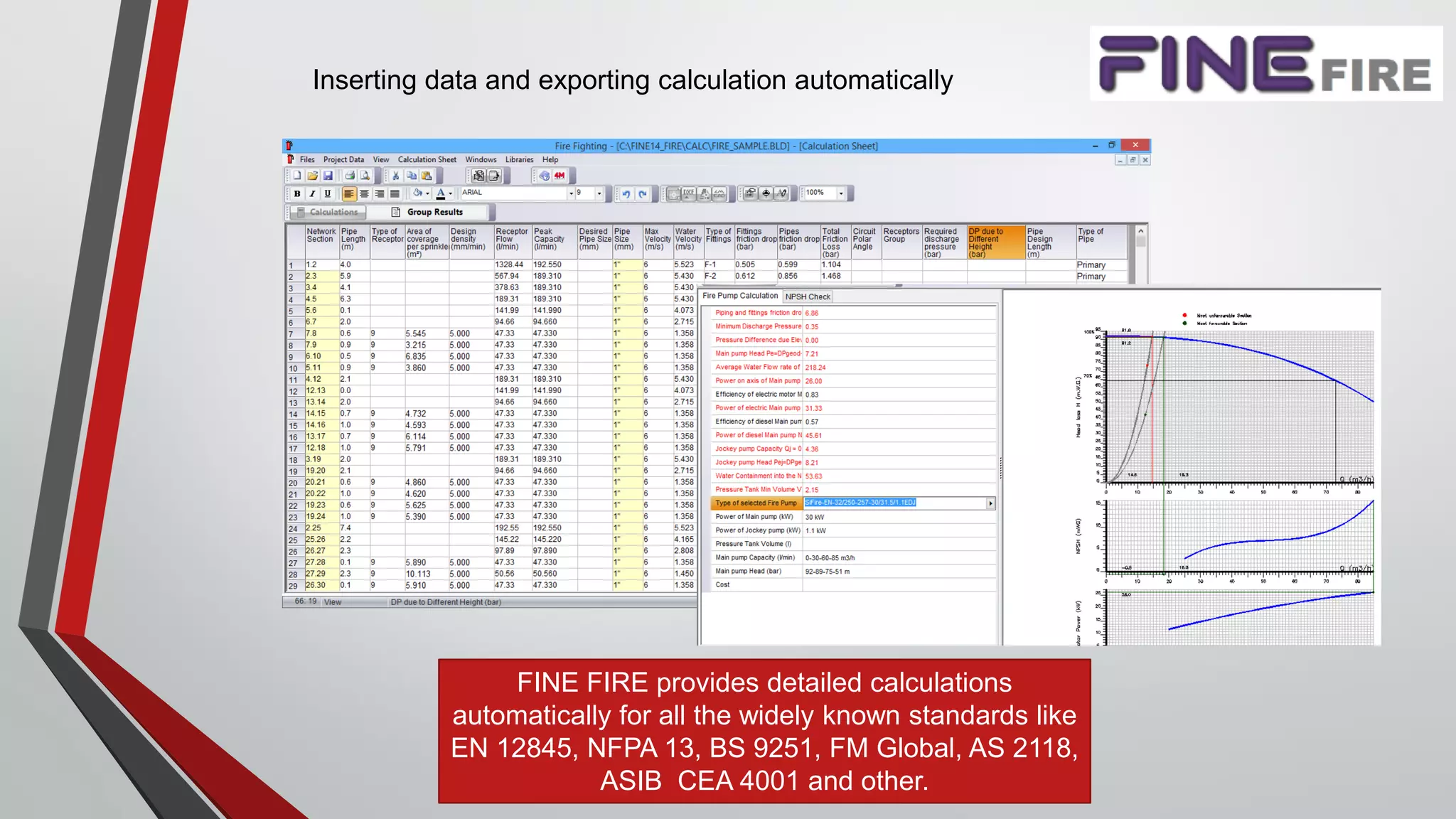 Fully calculated firefighting systems with EN 12845 standard | PDF