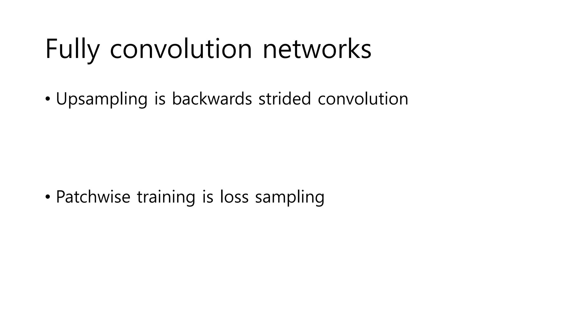 Fully convolutional networks for semantic segmentation | PPT