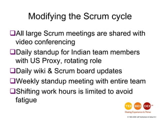 Fully Distributed Scrum Schoonheim Sutherland Agile2009 | PPT