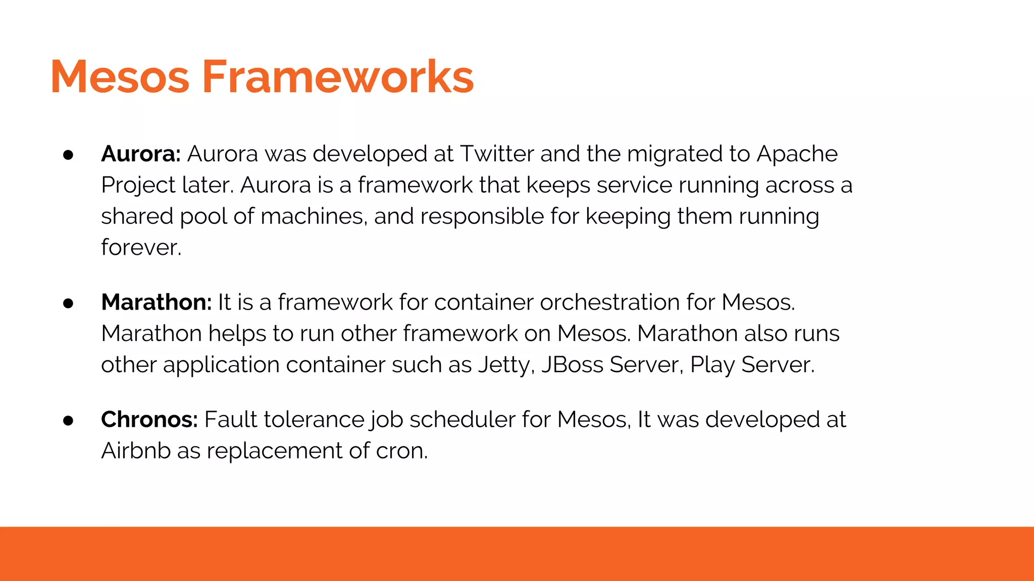 Fully Fault Tolerant Real Time Data Pipeline With Docker And Mesos Ppt