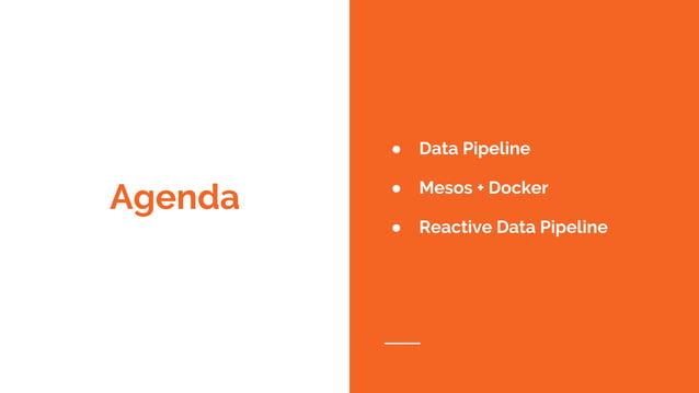 Fully fault tolerant real time data pipeline with docker and mesos | PPT