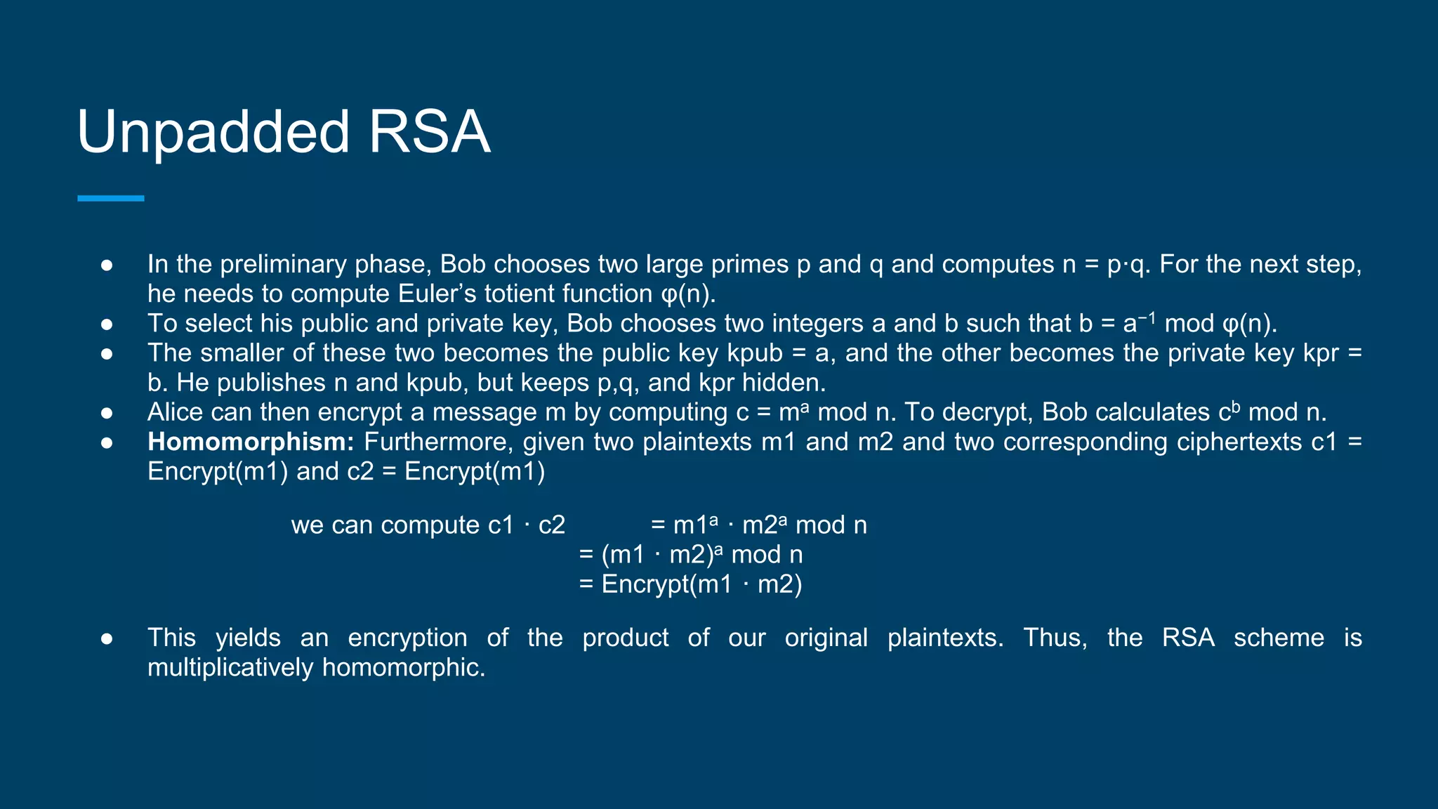 Fully Homomorphic Encryption (1).pptx | Web Development | Internet