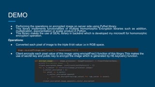 Fully Homomorphic Encryption (1).pptx | Web Development | Internet