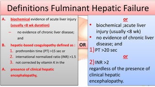 Fulminant Hepatitis: Definitions, Causes And Management – BERYSV