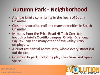 Autumn Park - Fulton Homes Community - Fulton Chandler Homes for Sale ...