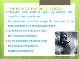 Fumigation | PPTX