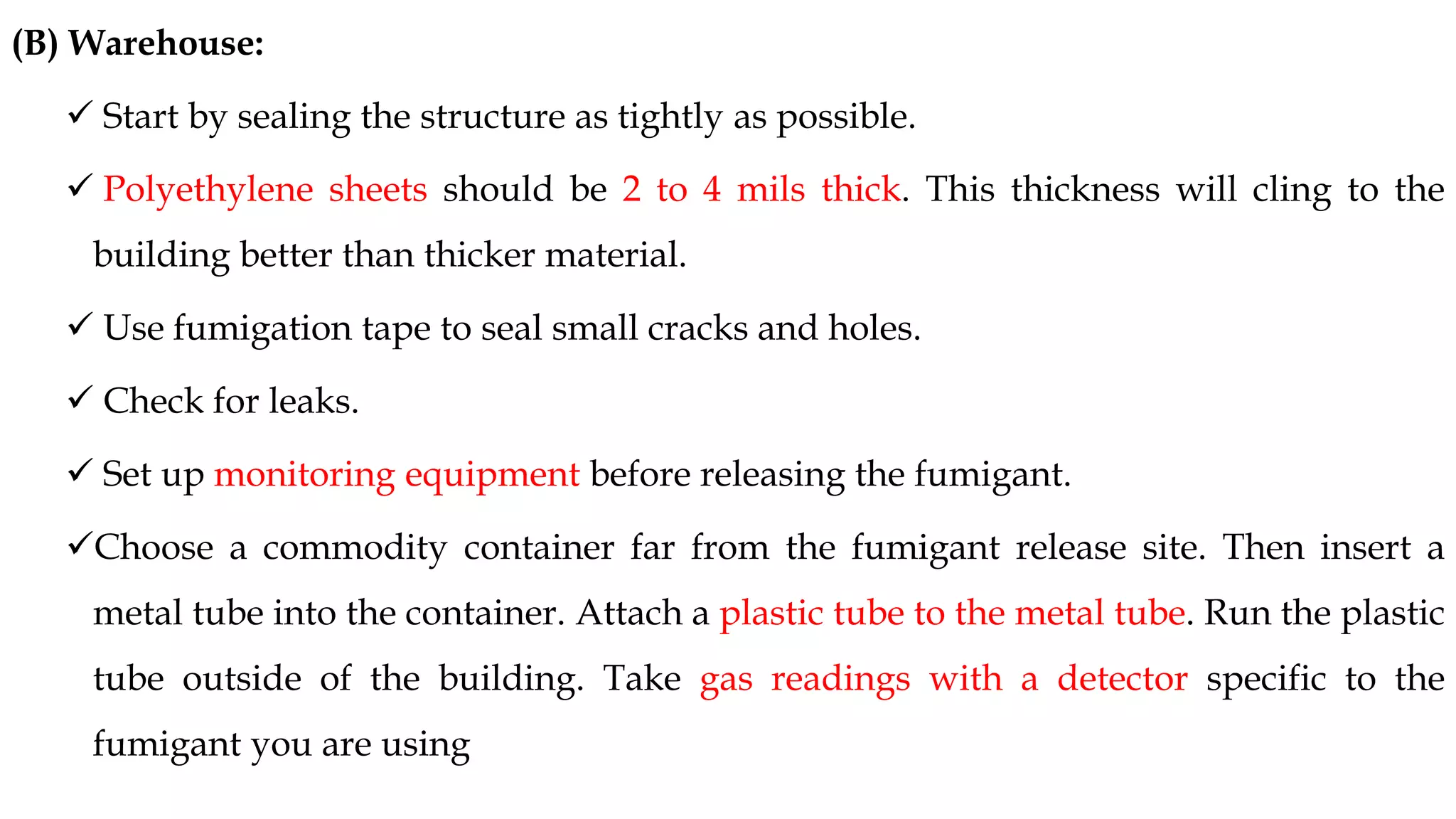 Fumigation- Types and Methods | PDF