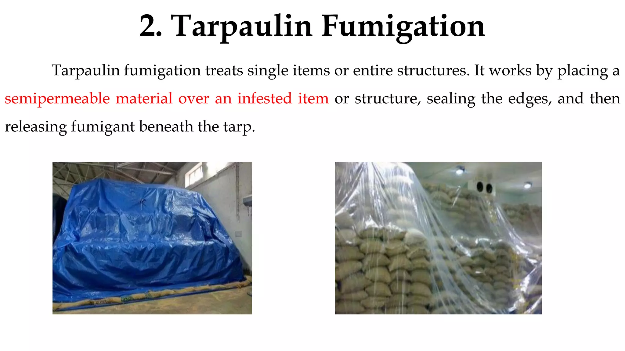 Fumigation- Types and Methods | PDF