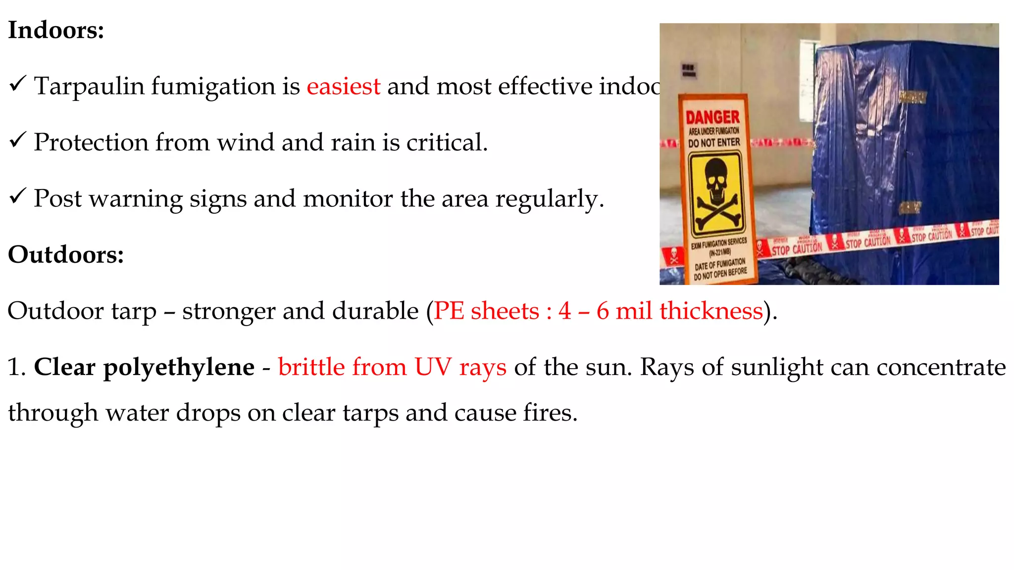 Fumigation- Types and Methods | PDF