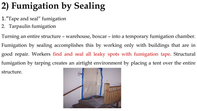 Fumigation- Types and Methods | PDF | Gardening | Home & Garden