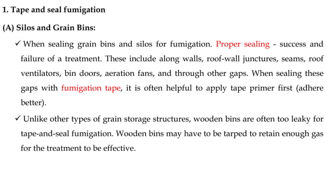 Fumigation- Types and Methods | PDF | Gardening | Home & Garden