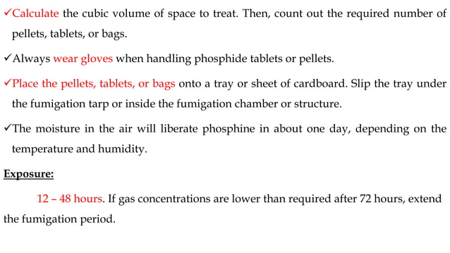 Fumigation- Types and Methods | PDF | Gardening | Home & Garden