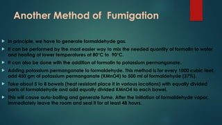 FUMIGATION.pptx medical surgical -nursing | PPT