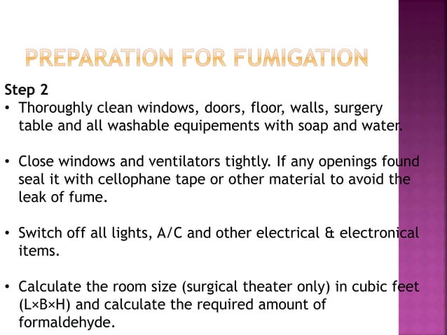 OT Fumigation presentation.pptx | Indoor Environmental Quality | Home ...