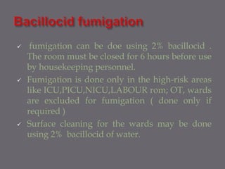 Fumigation procedure | PPTX