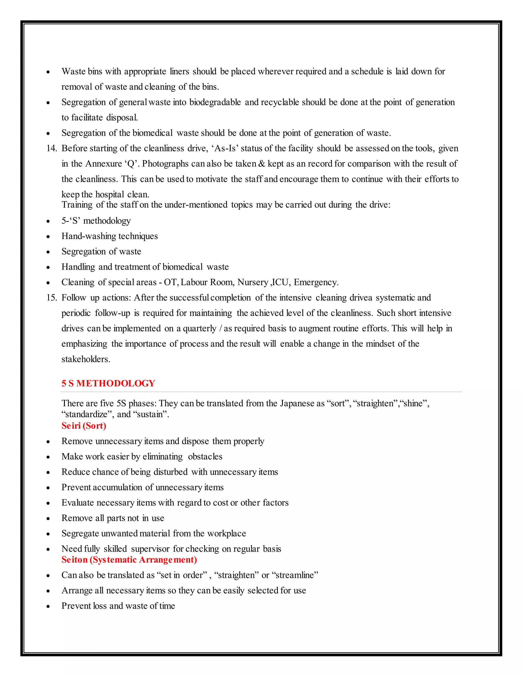 Fumigation process and hospital infection control | DOCX