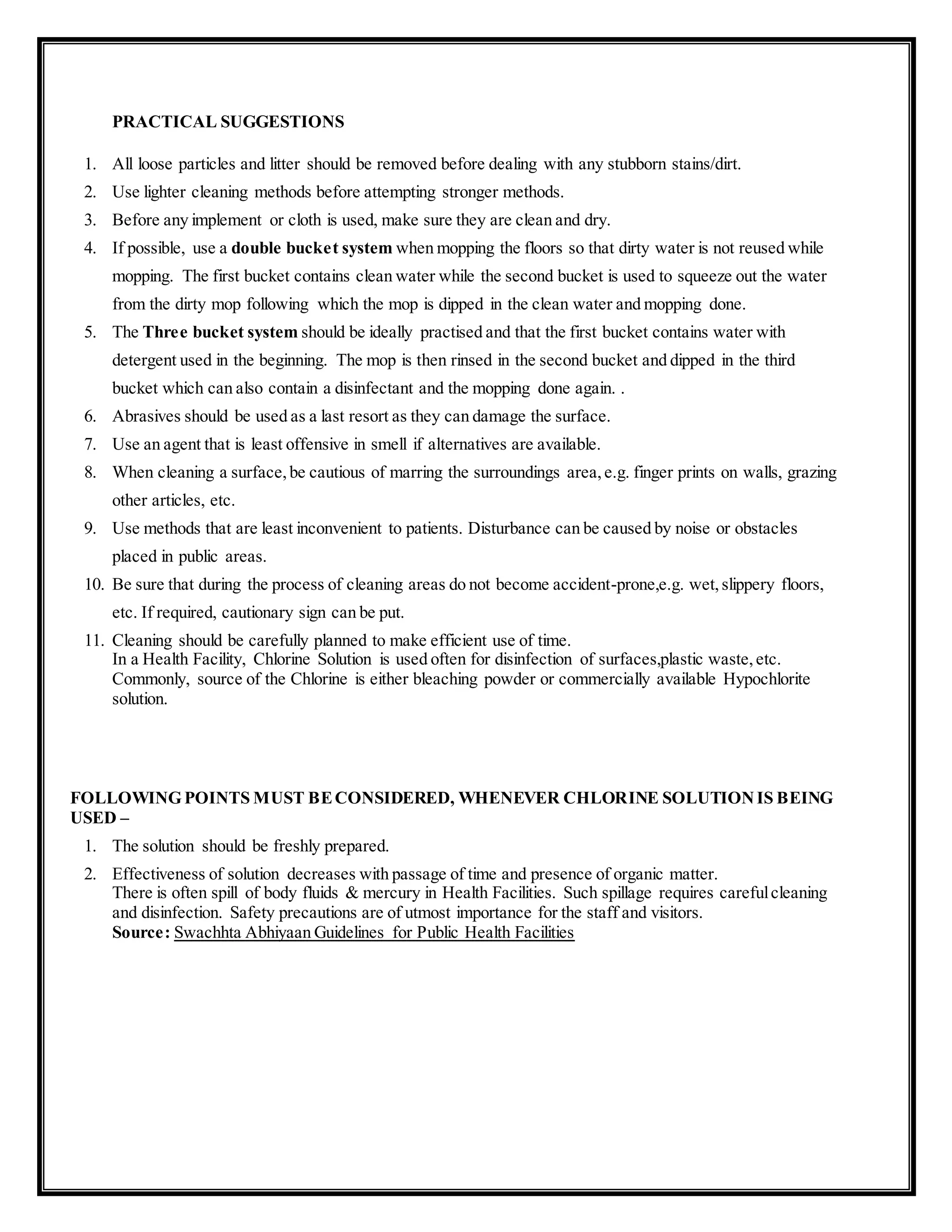 Fumigation process and hospital infection control | DOCX