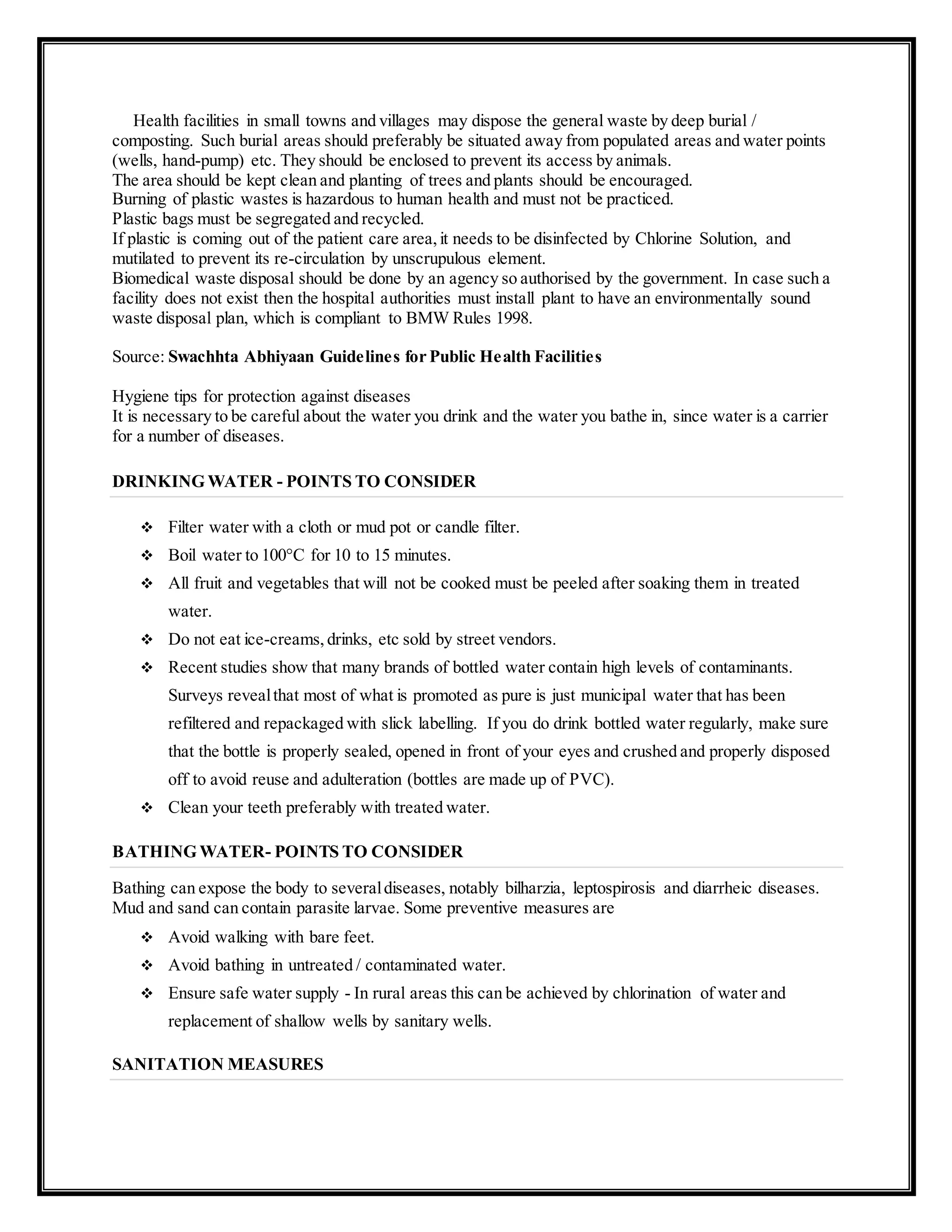 Fumigation process and hospital infection control | DOCX