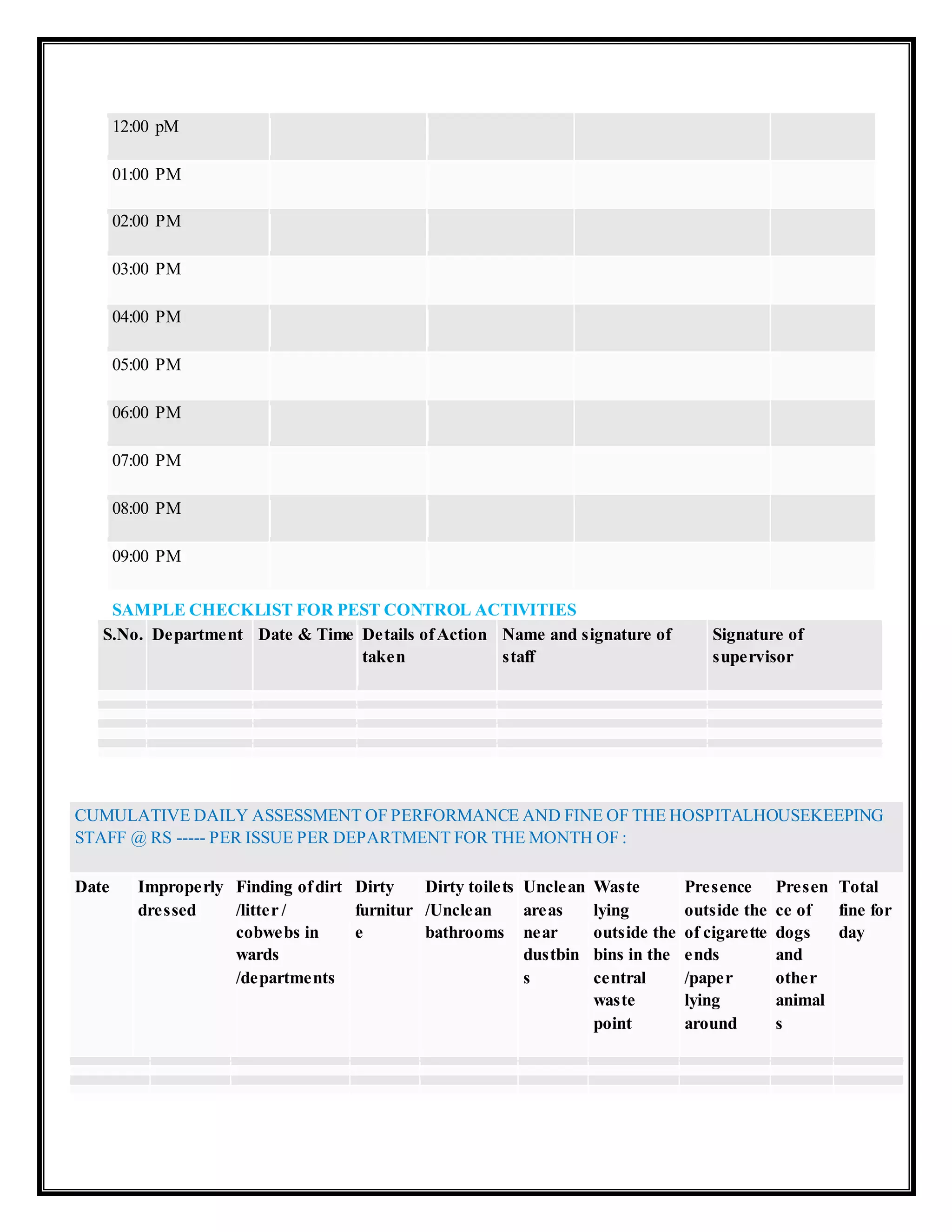 Fumigation process and hospital infection control | DOCX