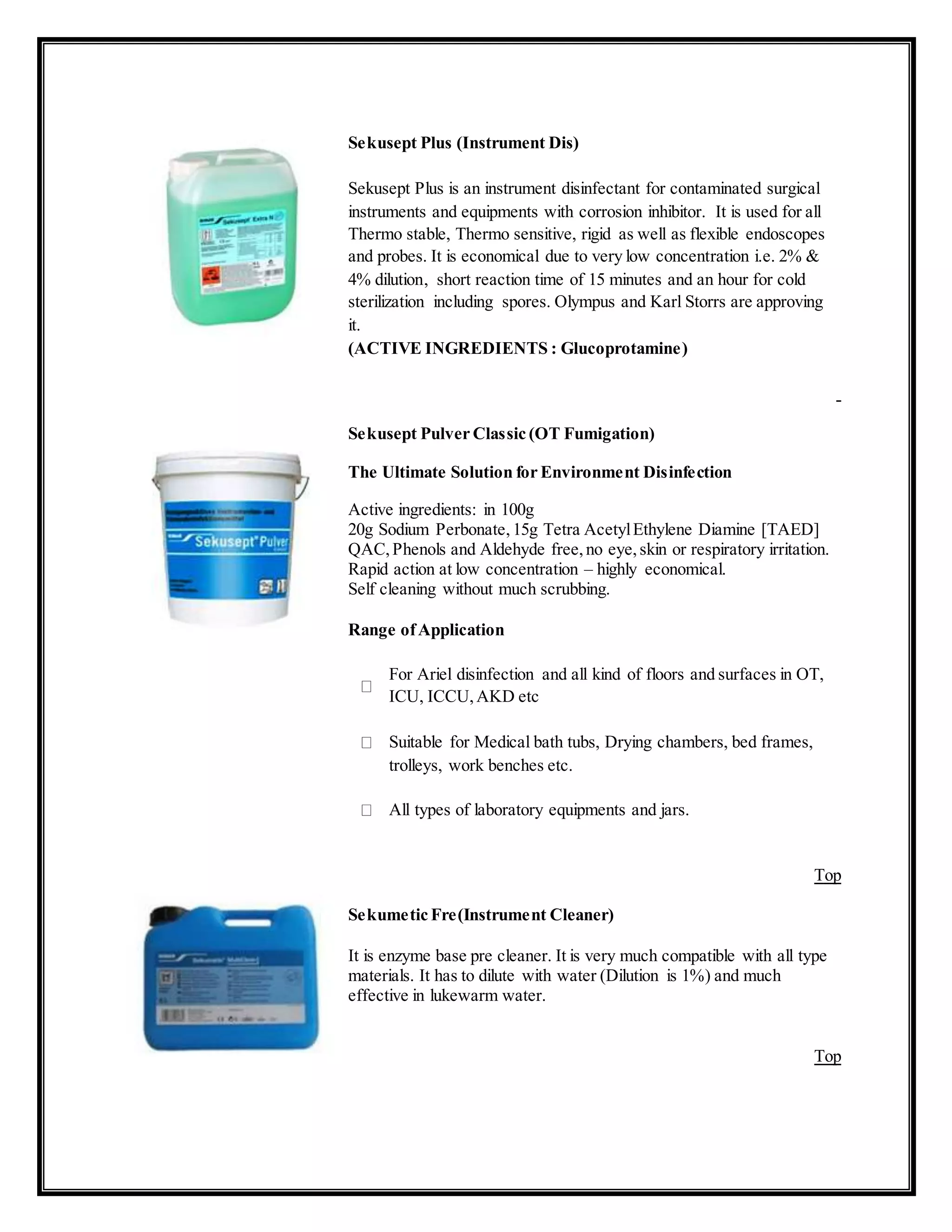 Fumigation process and hospital infection control | DOCX